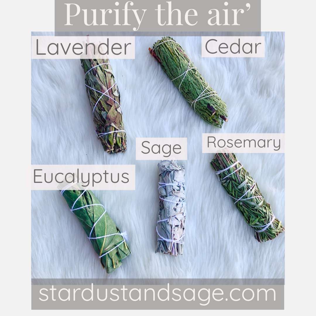 Smoke Cleansing Kit – Stardust & Sage